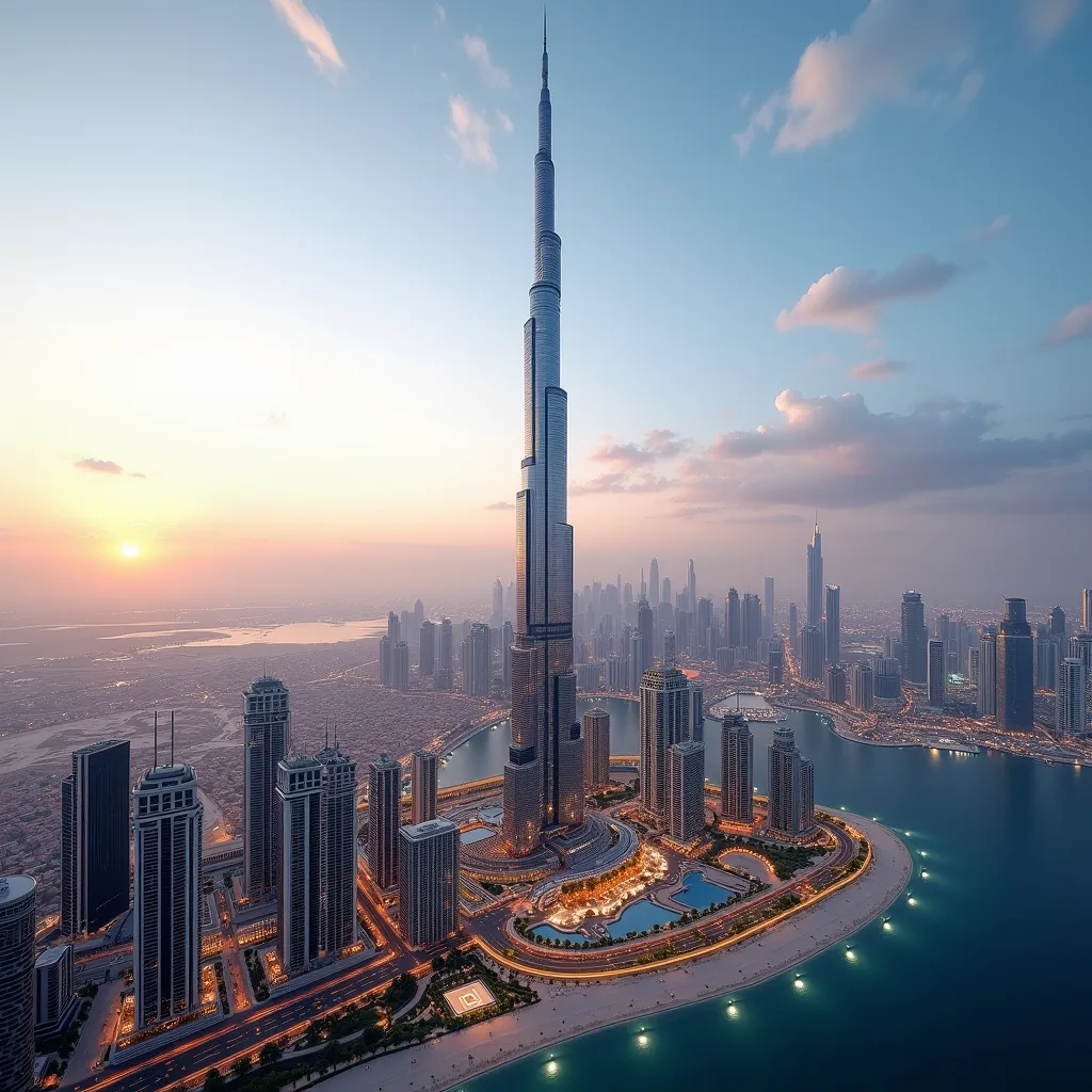 Mihtab Tower: A Landmark in Dubai's Architecture